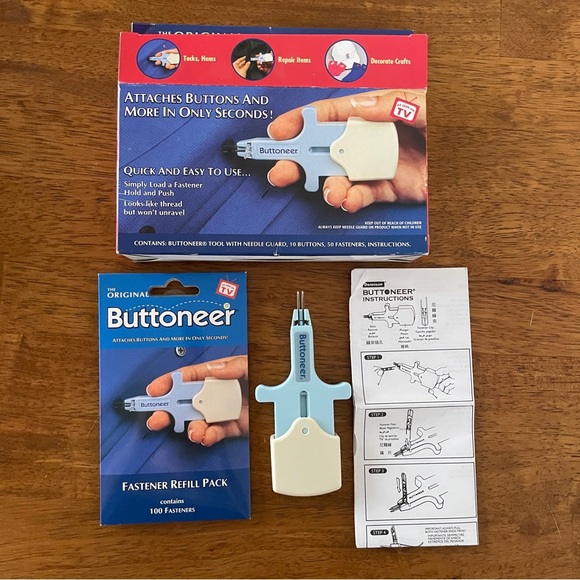 As Seen On TV | Other | Vintage As Seen On Tv The Original Buttoneer ...